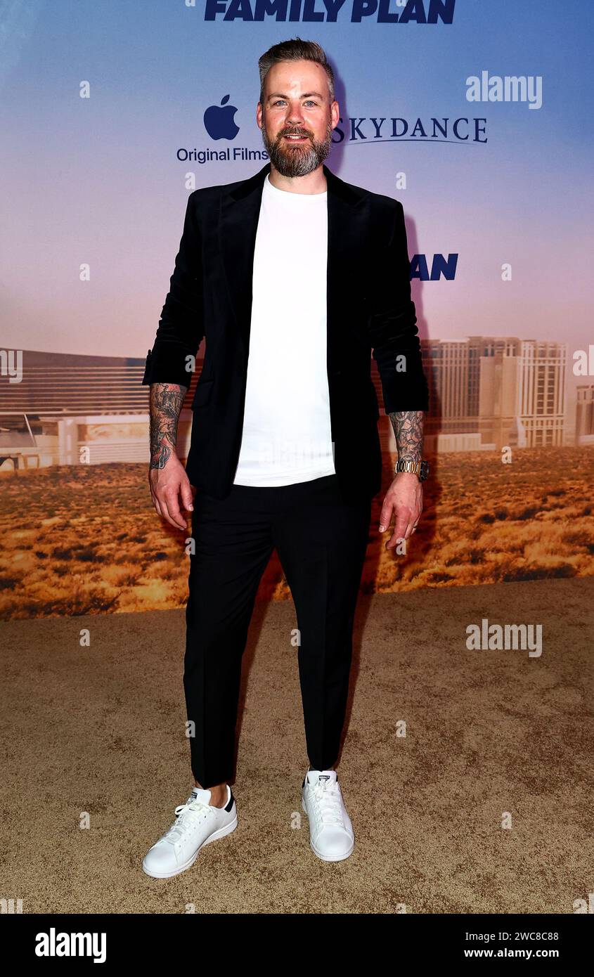 Red Carpet World Premiere of the Apple Original Film "The Family Plan" at The Chelsea at The ...