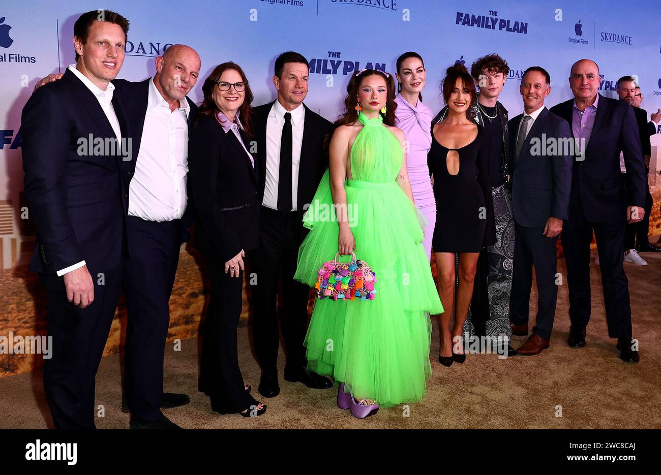 Red Carpet World Premiere of the Apple Original Film "The Family Plan ...