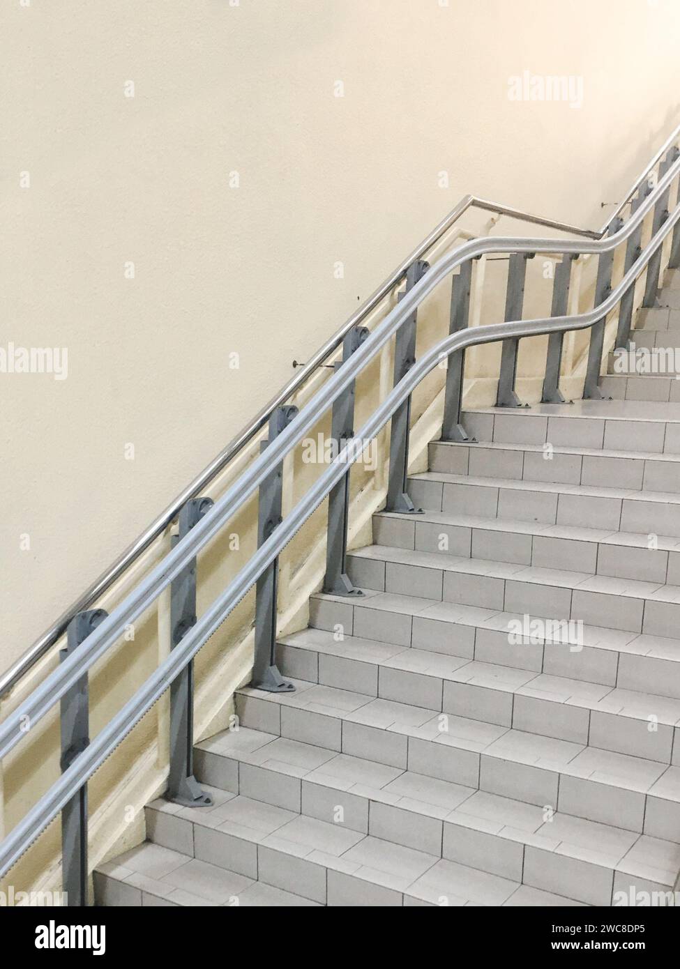 The intricate details of the railing showcase the architectural ...