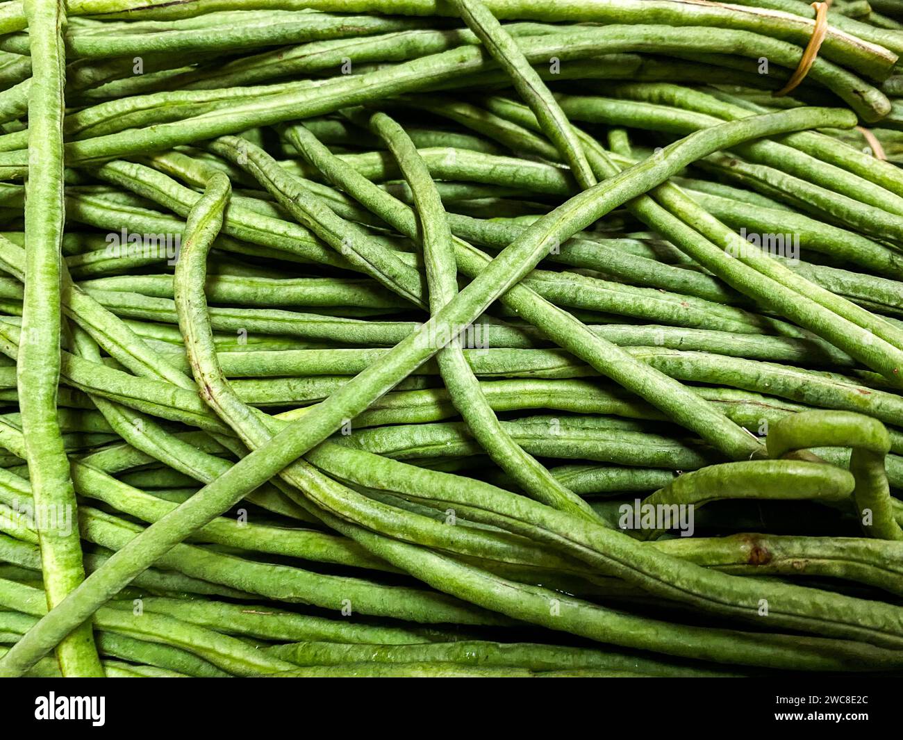 Long beans at market hi-res stock photography and images - Alamy
