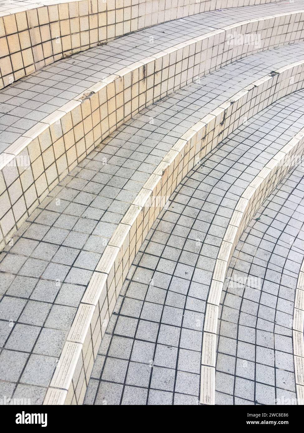 The perspective captures the upward movement, emphasizing the modern ...