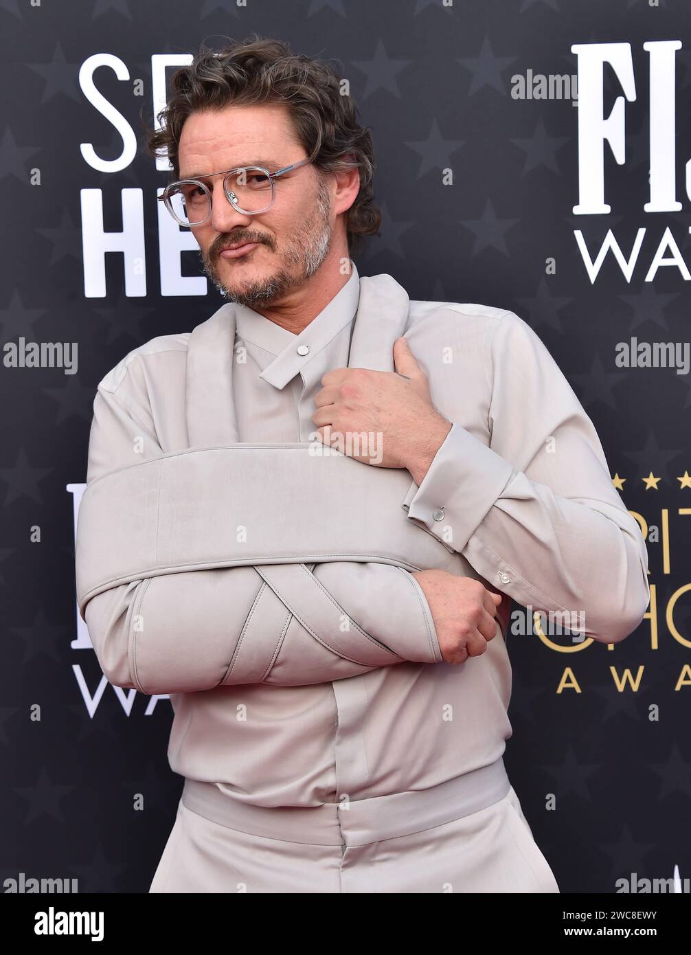 Santa Monica, USA. 14th Jan, 2024. Pedro Pascal arriving at the 29th ...