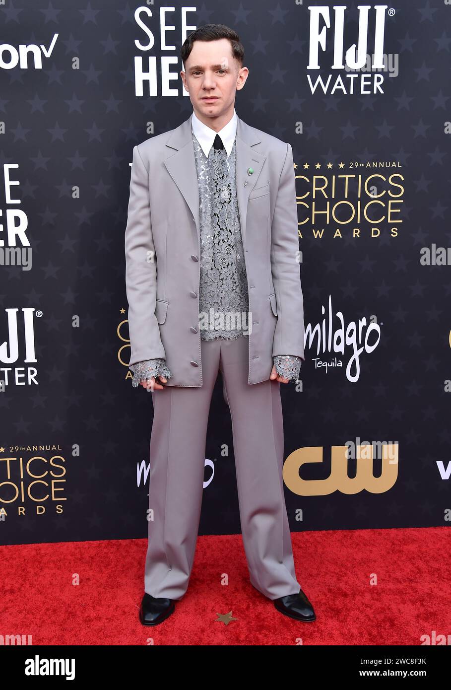 Santa Monica, USA. 14th Jan, 2024. Chris Perfetti arriving at the 29th ...