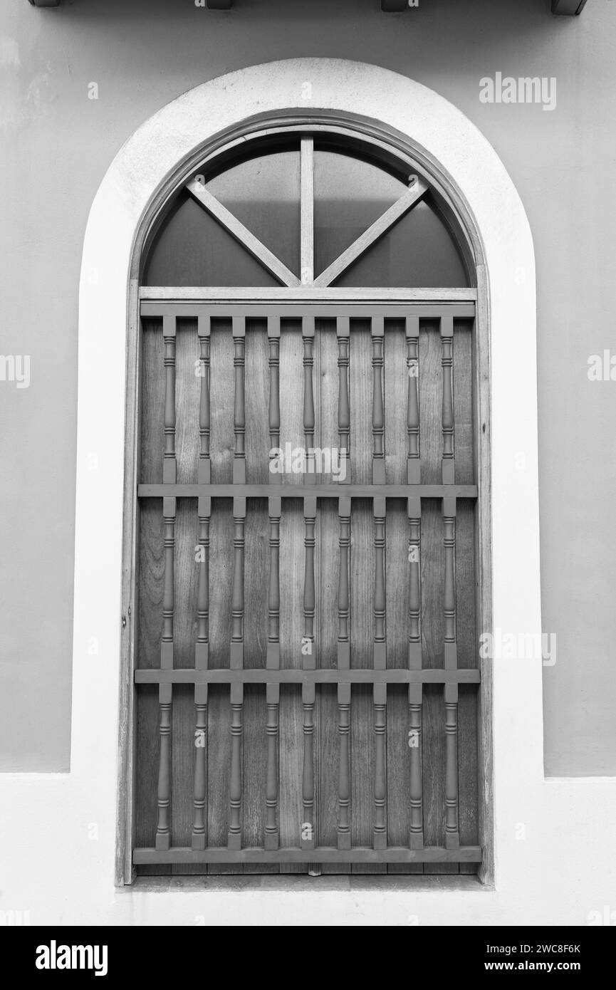 arch window facade. photo of window exterior. house with window outdoor ...