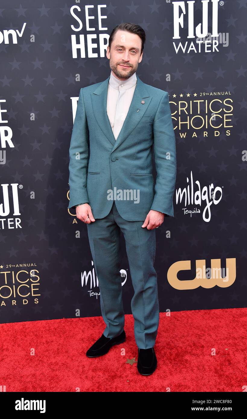 Santa Monica, USA. 14th Jan, 2024. Kieran Culkin arriving at the 29th ...