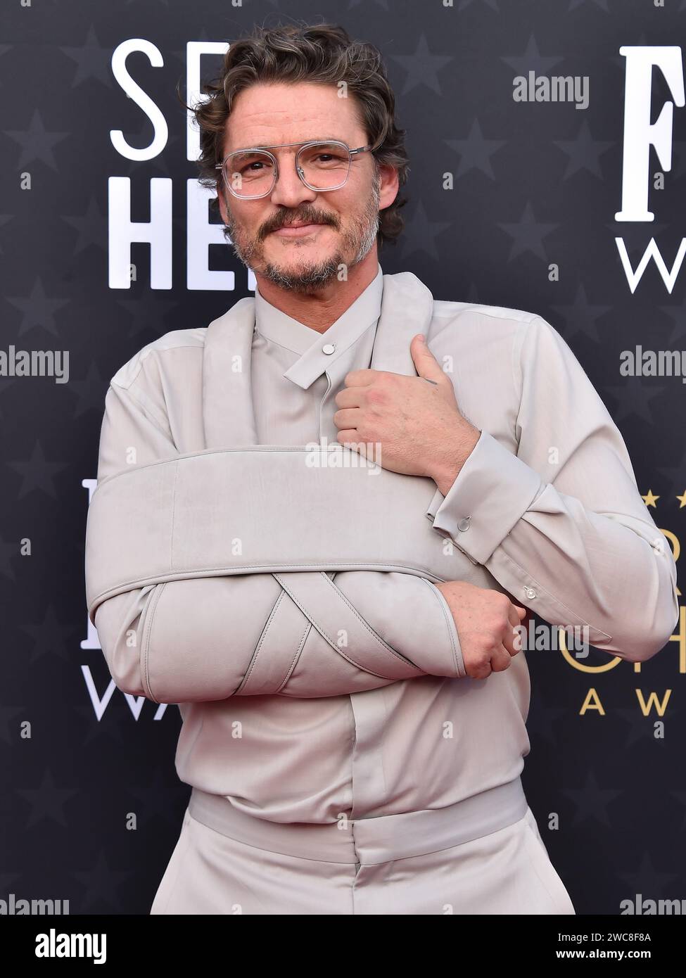 Santa Monica, USA. 14th Jan, 2024. Pedro Pascal arriving at the 29th ...