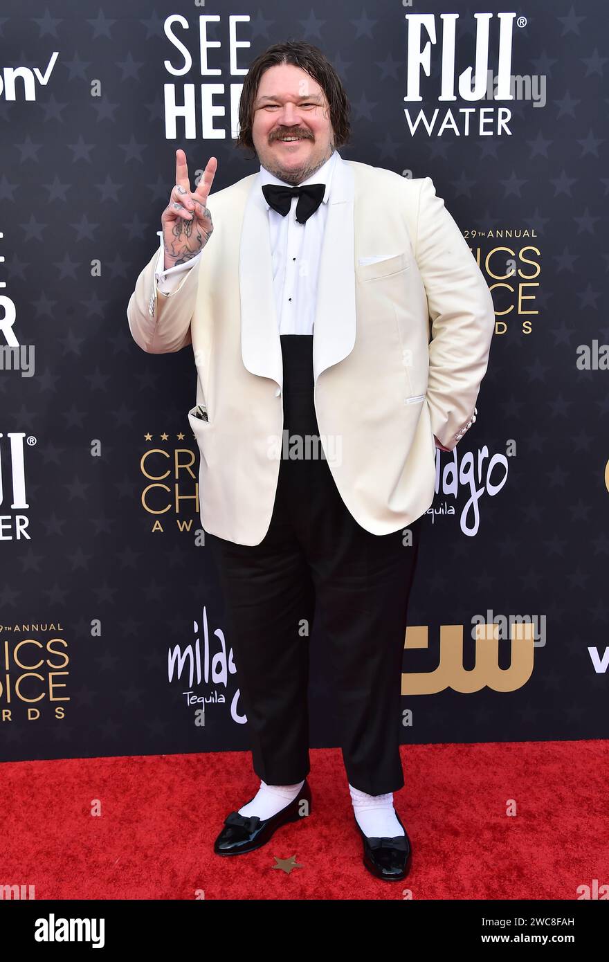 Santa Monica, USA. 14th Jan, 2024. Matty Matheson arriving at the 29th ...