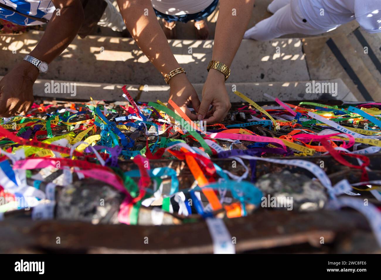 Prayer ribbon hi-res stock photography and images - Alamy