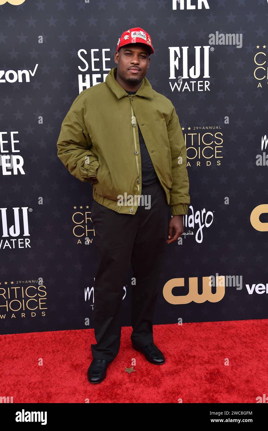 Santa Monica, USA. 14th Jan, 2024. Lionel Boyce arriving at the 29th ...