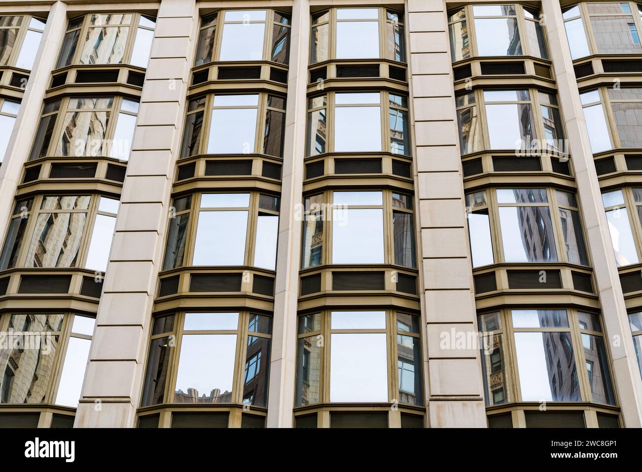 Building exterior architecture. Architecture background with windows ...