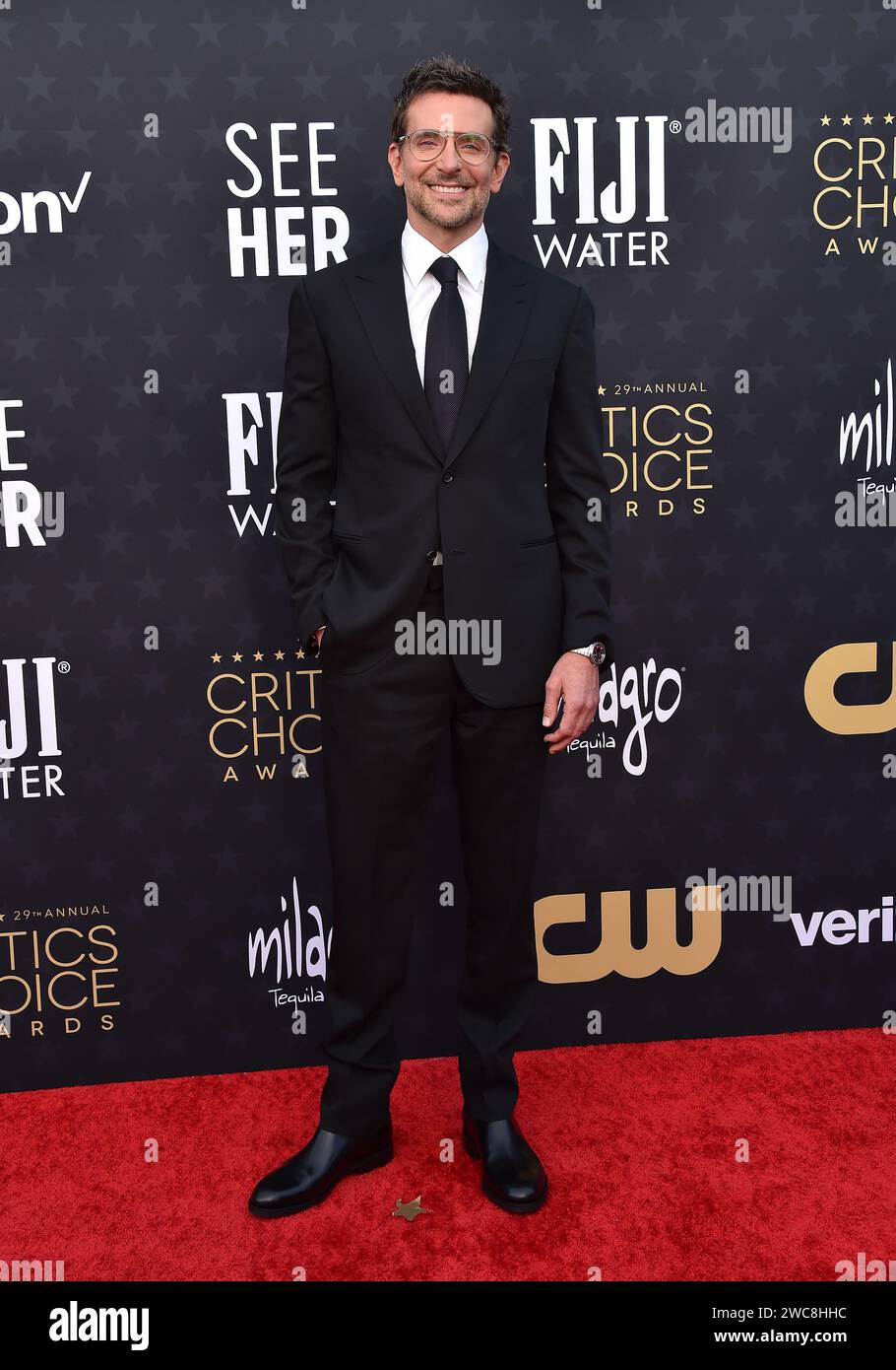 Santa Monica, USA. 14th Jan, 2024. Bradley Cooper arriving at the 29th ...