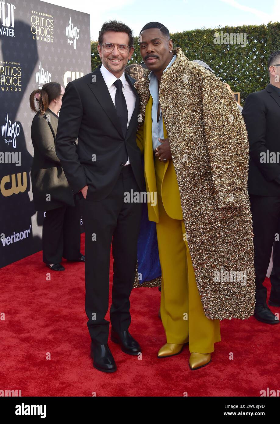 Santa Monica, USA. 14th Jan, 2024. Bradley Cooper and Colman Domingo ...