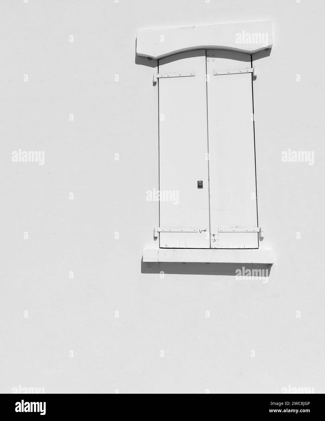 shuttered window image. shuttered window with copy space. shuttered ...