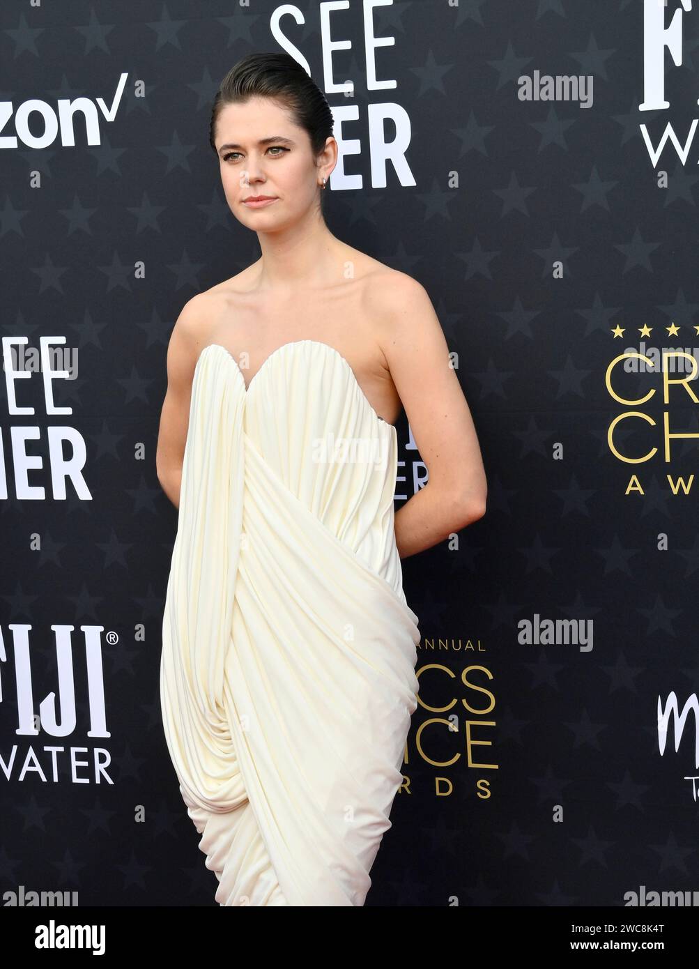 Los Angeles, United States. 14th Jan, 2024. Alison Oliver attends the ...