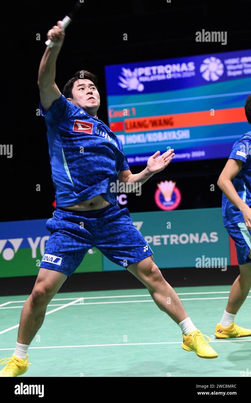 Axiata Arena, Kuala Lumpur, Malaysia. 14th Jan, 2024. Takuro Hoki(JPN), JANUARY 14, 2024 ...