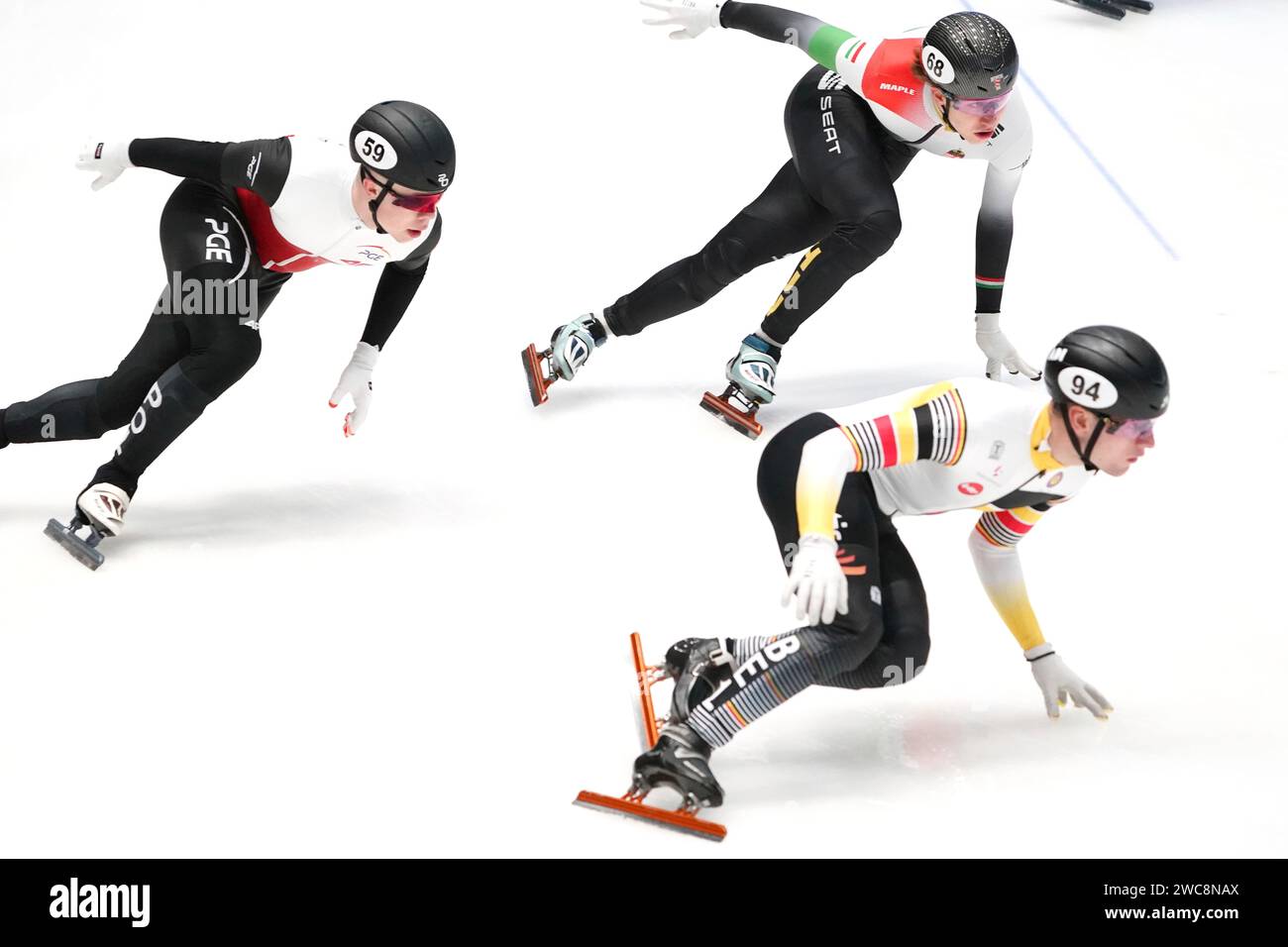 Ned BEL Relay 5000m during European Short Track Championships 2024 on ...