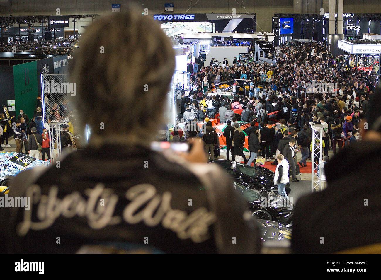 January 12 2024, Tokyo, Japan: The 42nd Tokyo Auto Salon 2024 is held ...