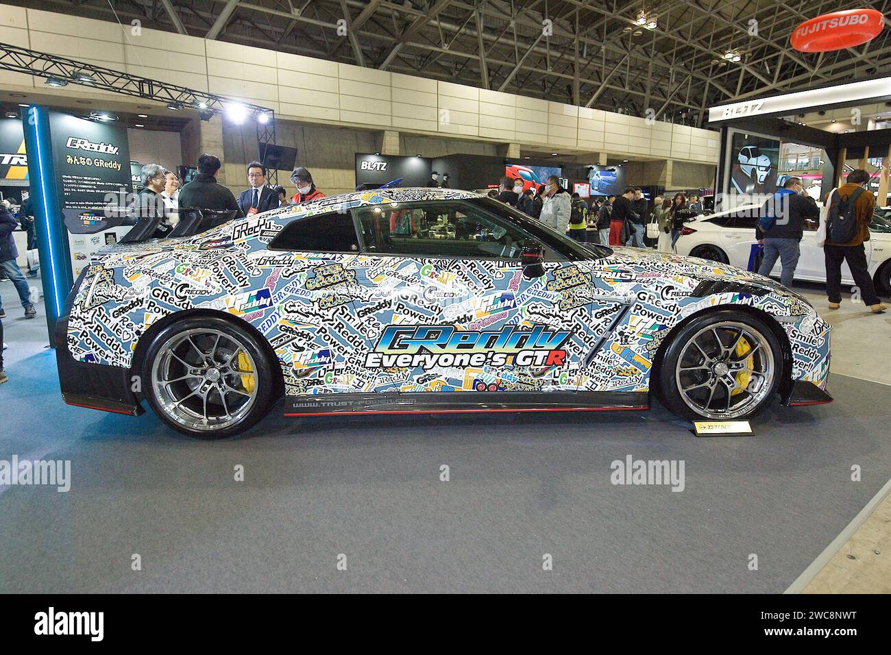 January 12 2024, Tokyo, Japan: The 42nd Tokyo Auto Salon 2024 is held ...