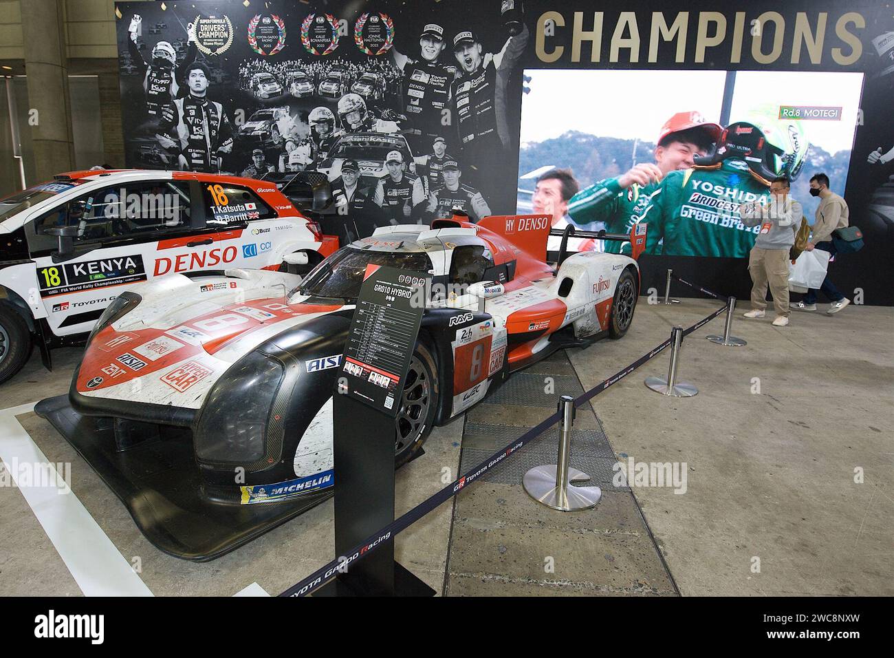 January 12 2024, Tokyo, Japan: The 42nd Tokyo Auto Salon 2024 is held ...