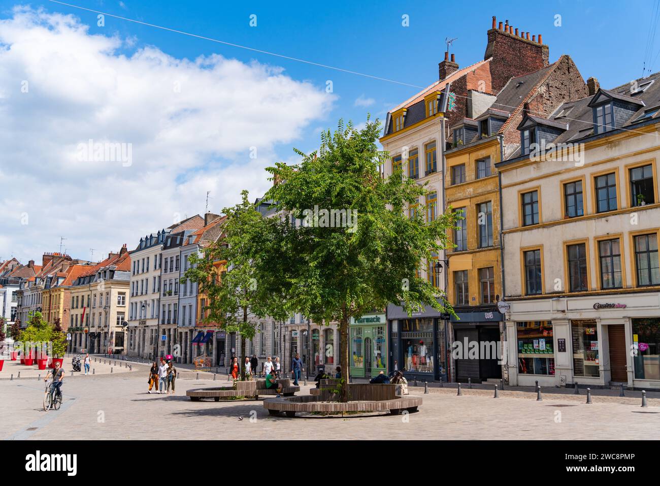 Lille tourists france hi-res stock photography and images - Alamy