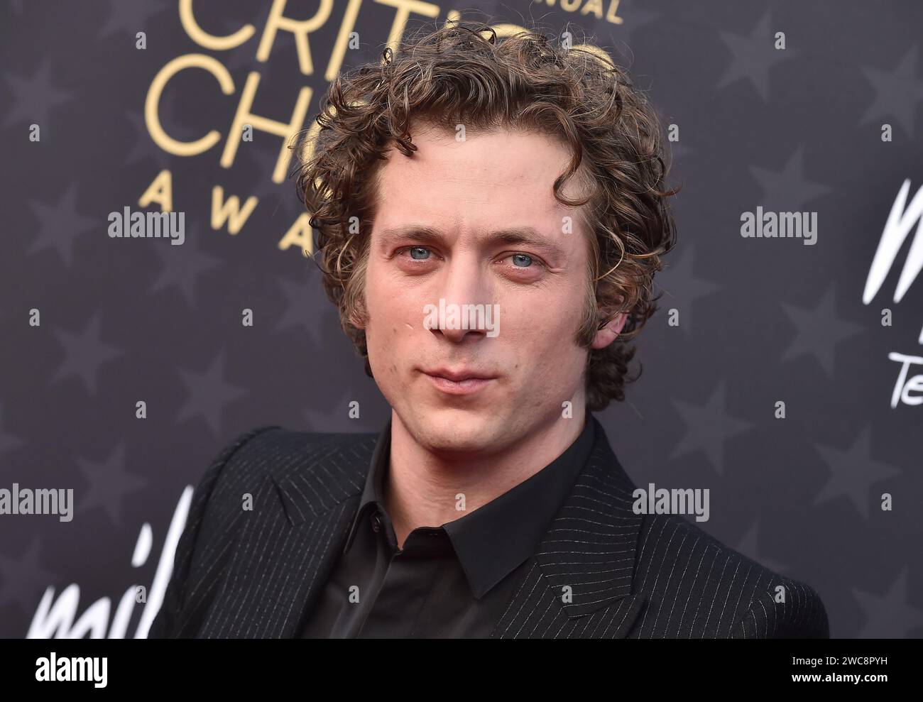 Santa Monica, USA. 14th Jan, 2024. Jeremy Allen White arriving at the ...