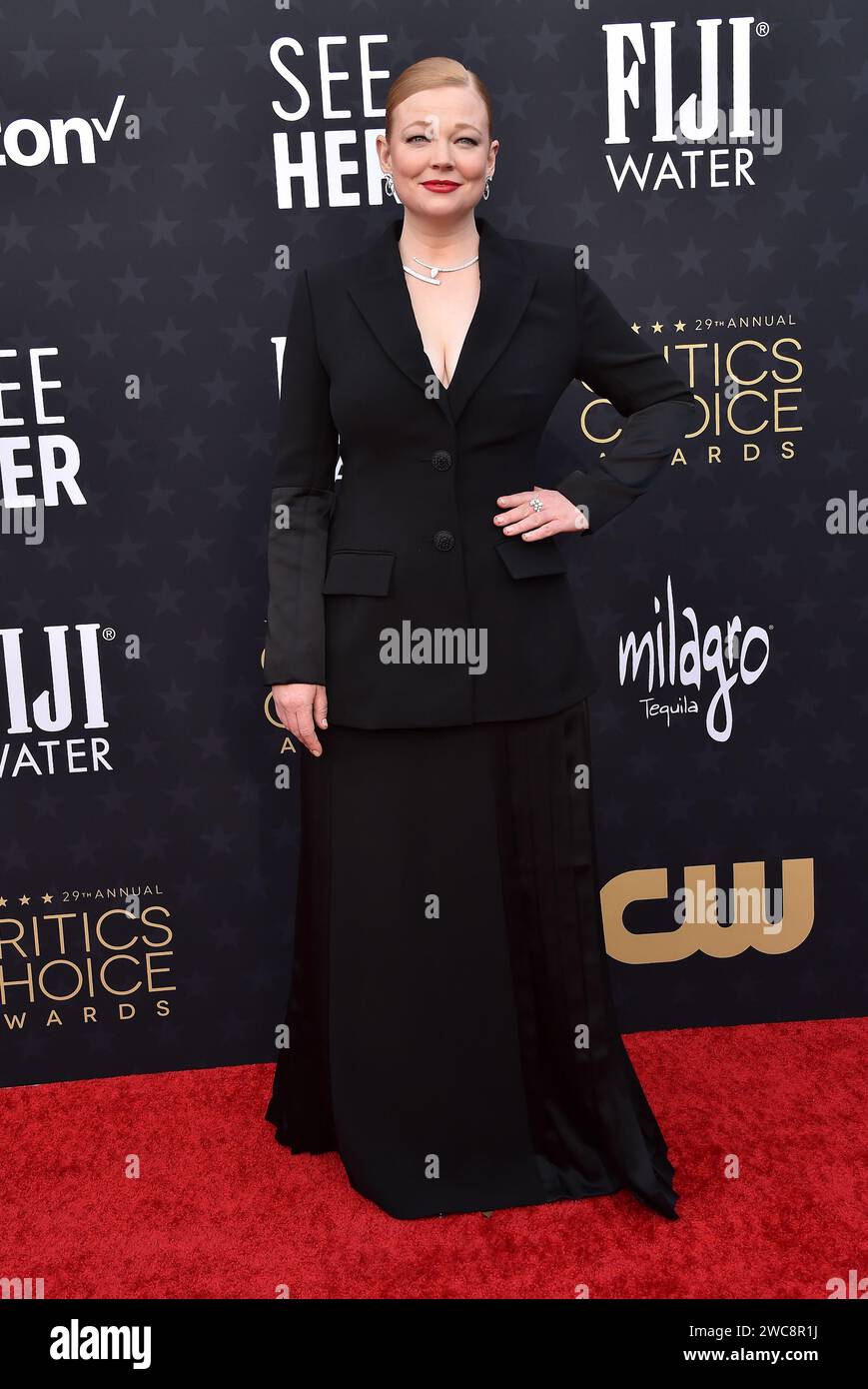 Santa Monica, USA. 14th Jan, 2024. Sarah Snook arriving at the 29th ...