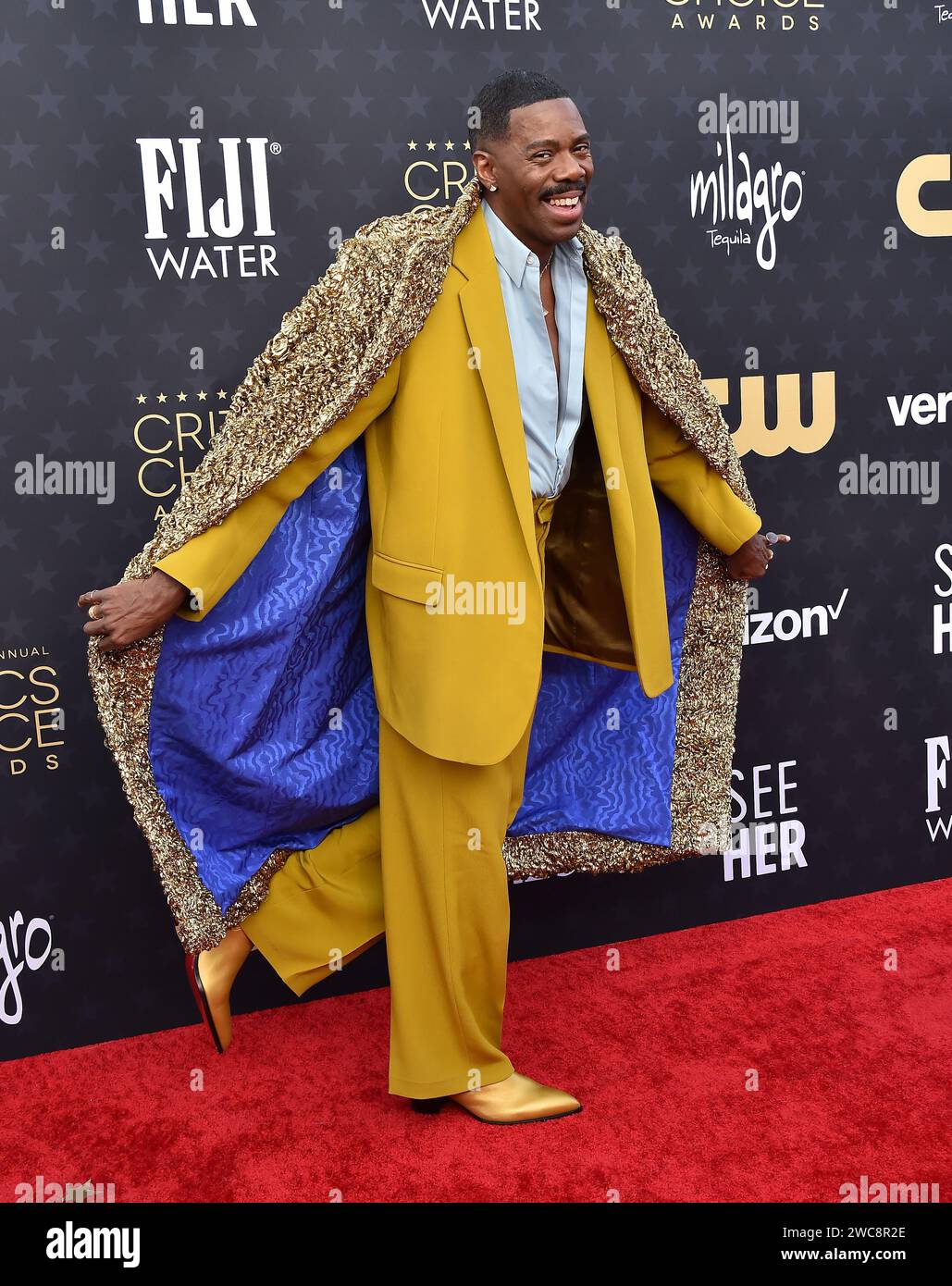 Santa Monica, USA. 14th Jan, 2024. Colman Domingo arriving at the 29th ...