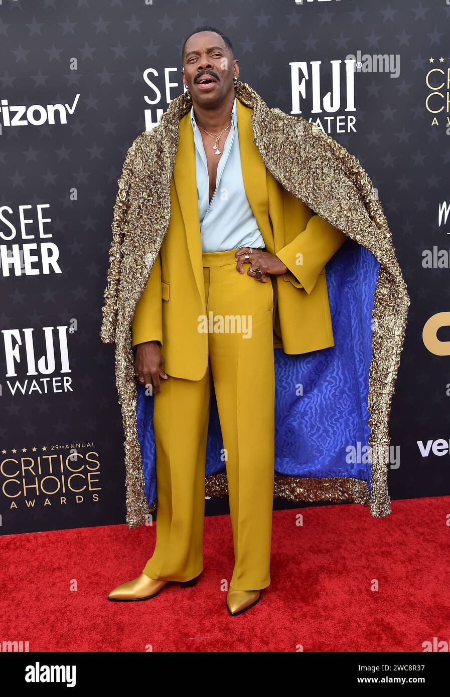 Santa Monica, USA. 14th Jan, 2024. Colman Domingo arriving at the 29th ...