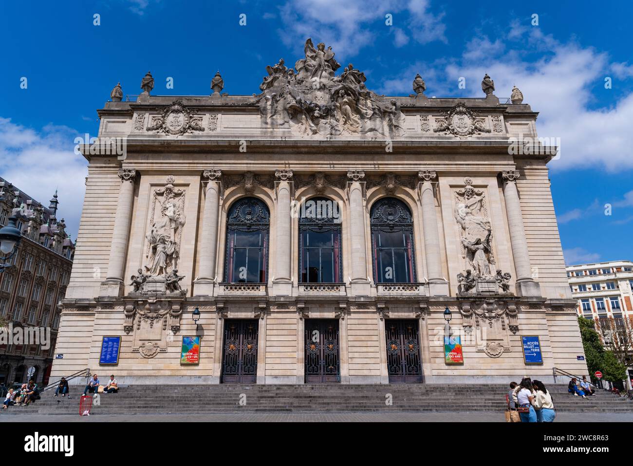 Opera de Lille, the opera house at Lille, France Stock Photo - Alamy