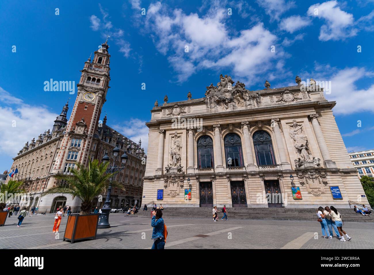 Opera de Lille, the opera house at Lille, France Stock Photo - Alamy