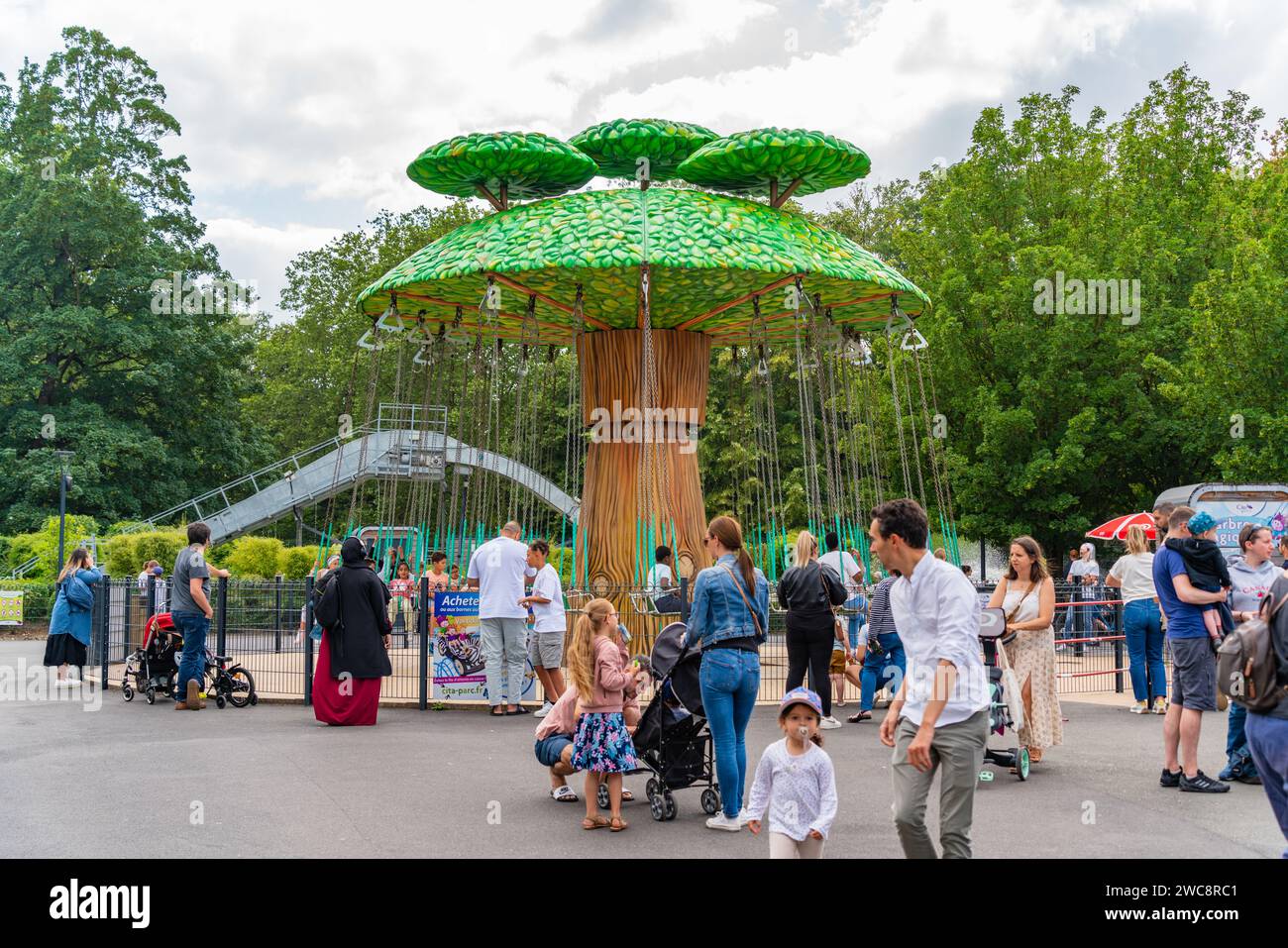 Cita-Parc, an amusement park at Lille, France Stock Photo - Alamy