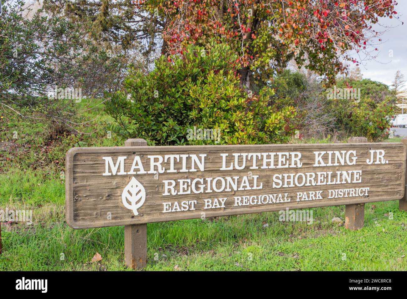 Martin Luther King Shoreline Sign Stock Photo - Alamy