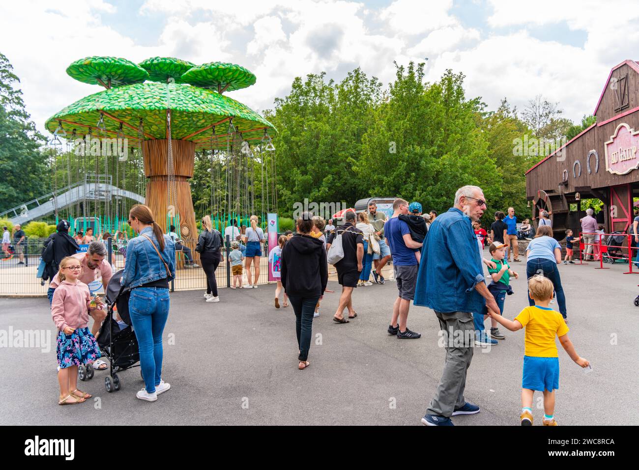 Cita-Parc, an amusement park at Lille, France Stock Photo - Alamy
