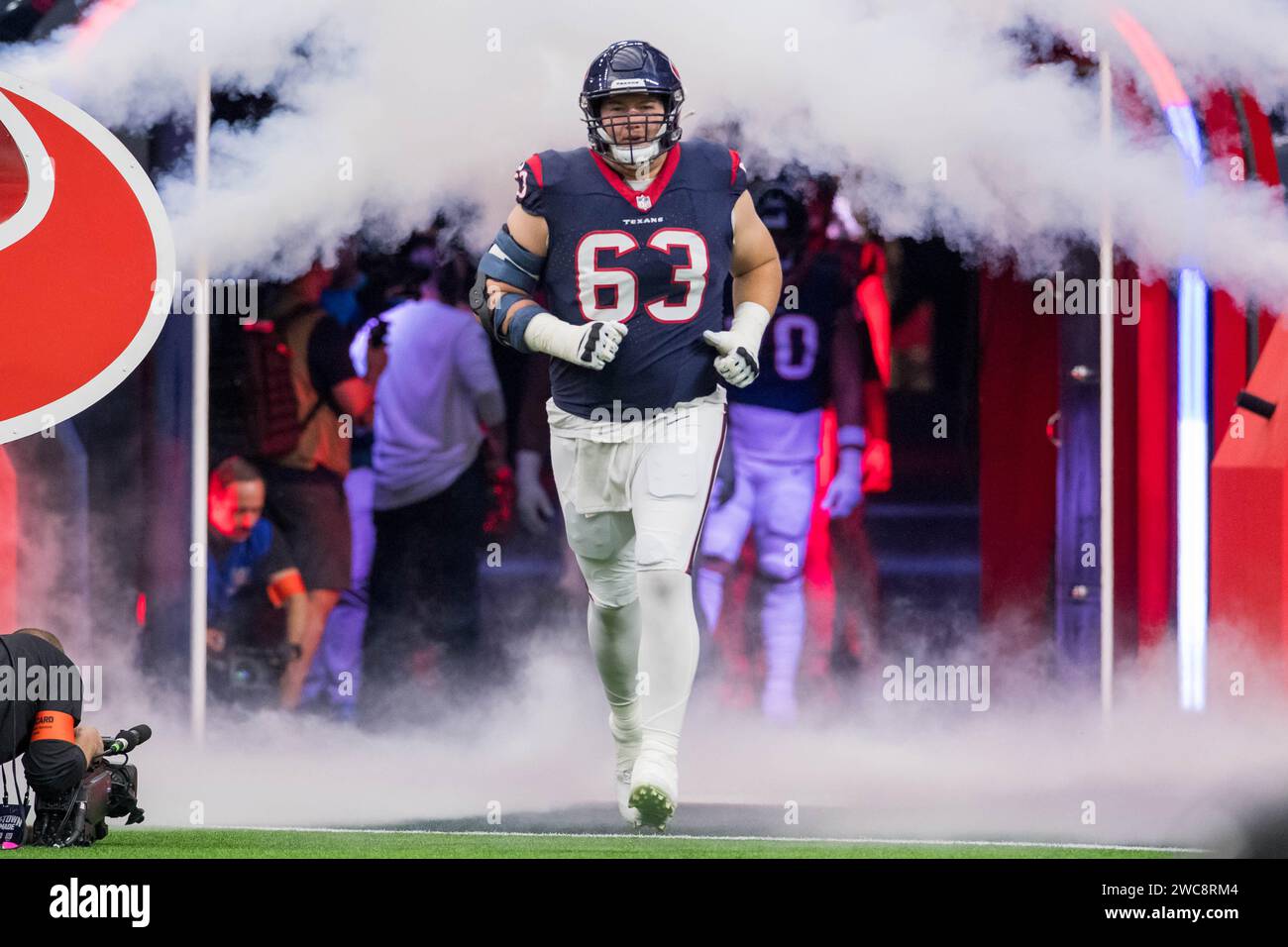 Houston, TX, USA. 13th Jan, 2024. Houston Texans center Michael Deiter ...