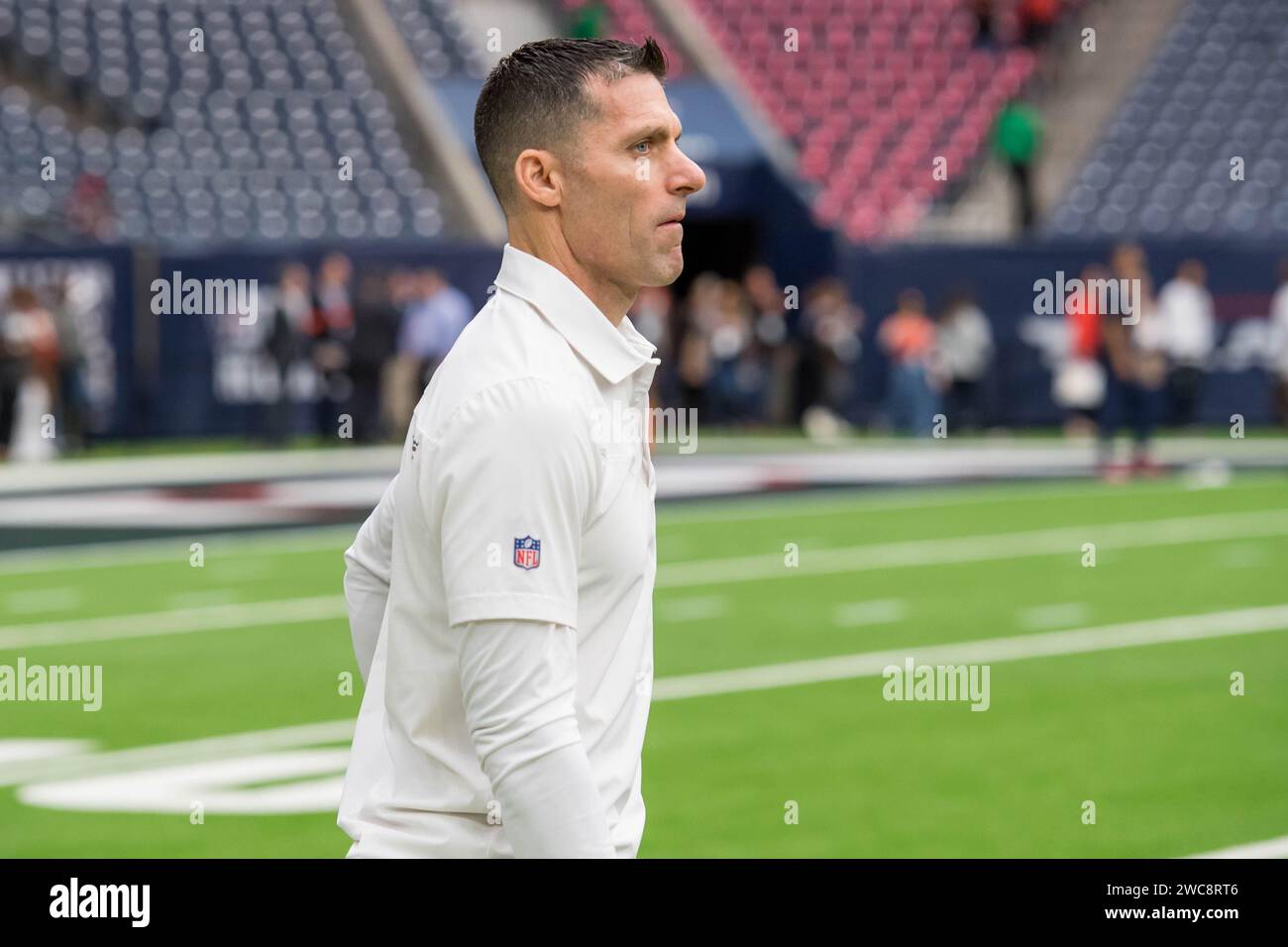 Houston, TX, USA. 13th Jan, 2024. Houston Texans general manager Nick ...
