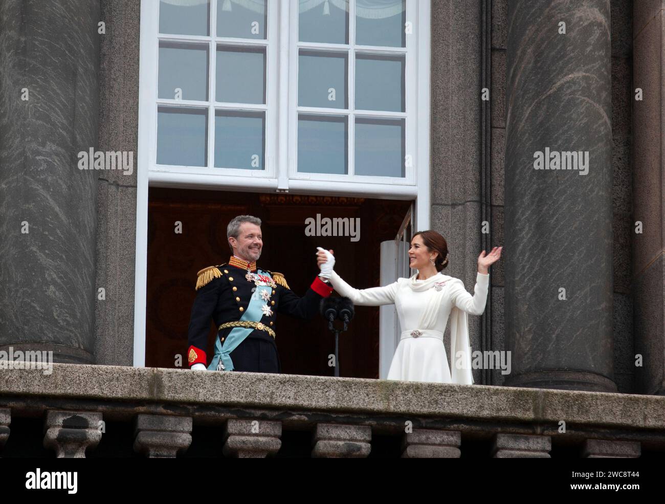 Copenhagen, Denmark. 14th Jan, 2024. Denmark's newly proclaimed King ...