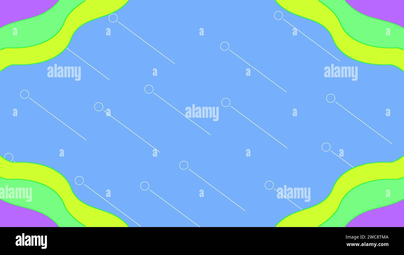 CG of cyan background for title movie Stock Photo - Alamy