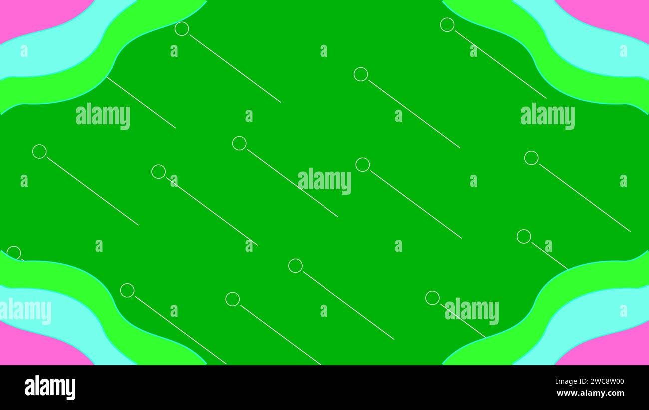 CG of green background for title movie Stock Photo - Alamy