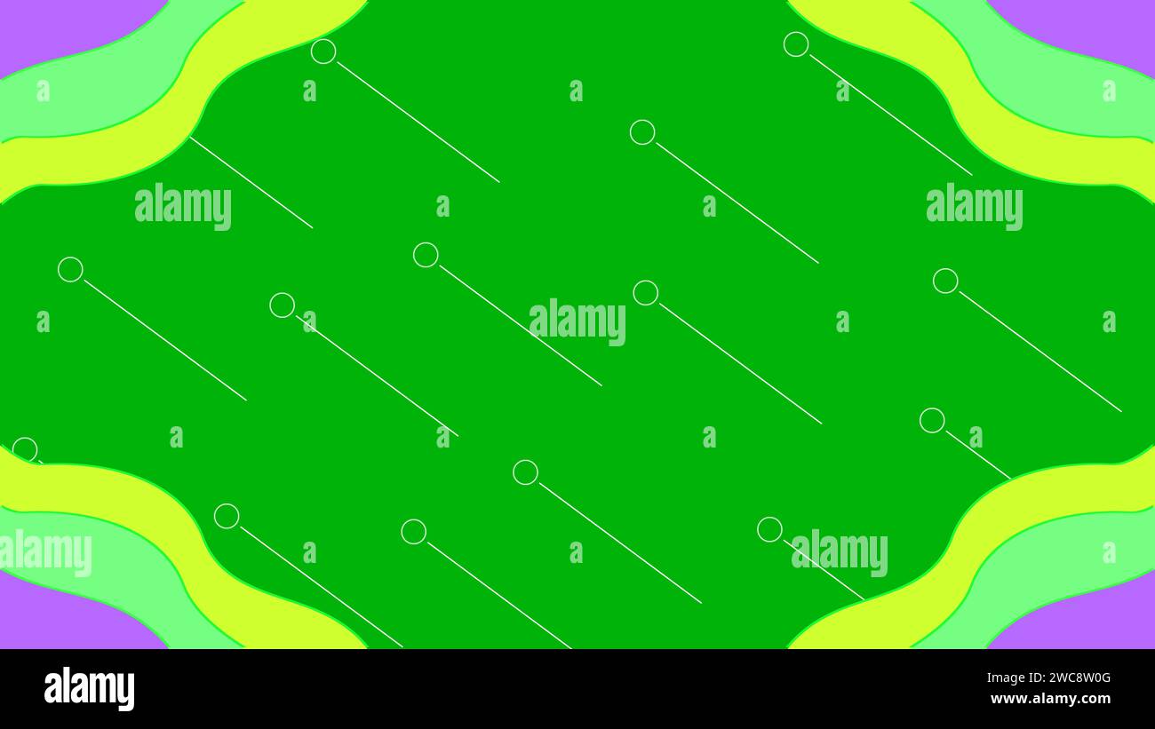 CG of green background for title movie Stock Photo - Alamy