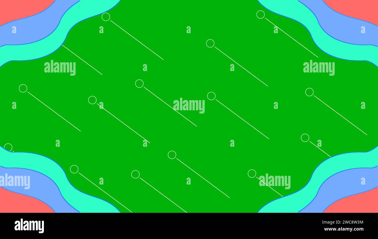 CG of green background for title movie Stock Photo - Alamy
