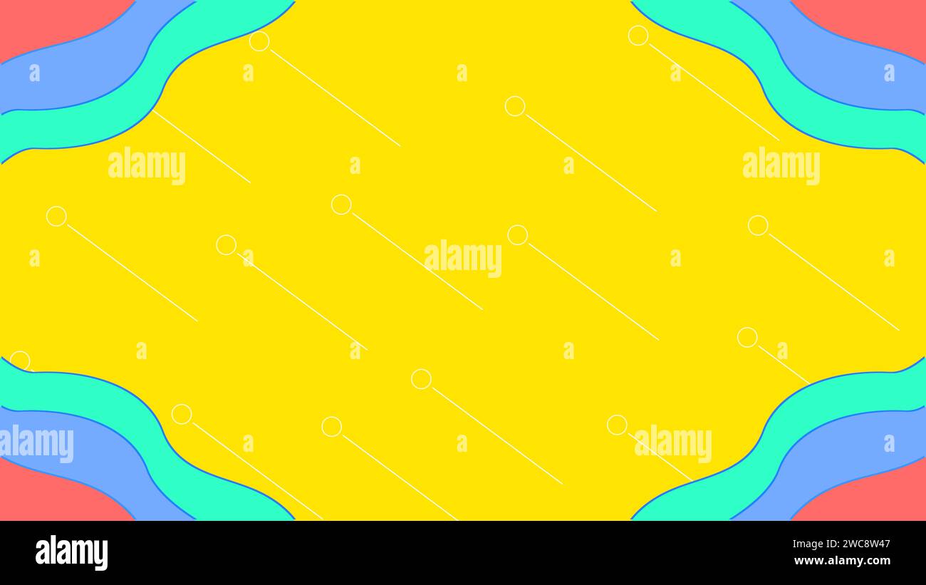CG of yellow background for title movie Stock Photo - Alamy