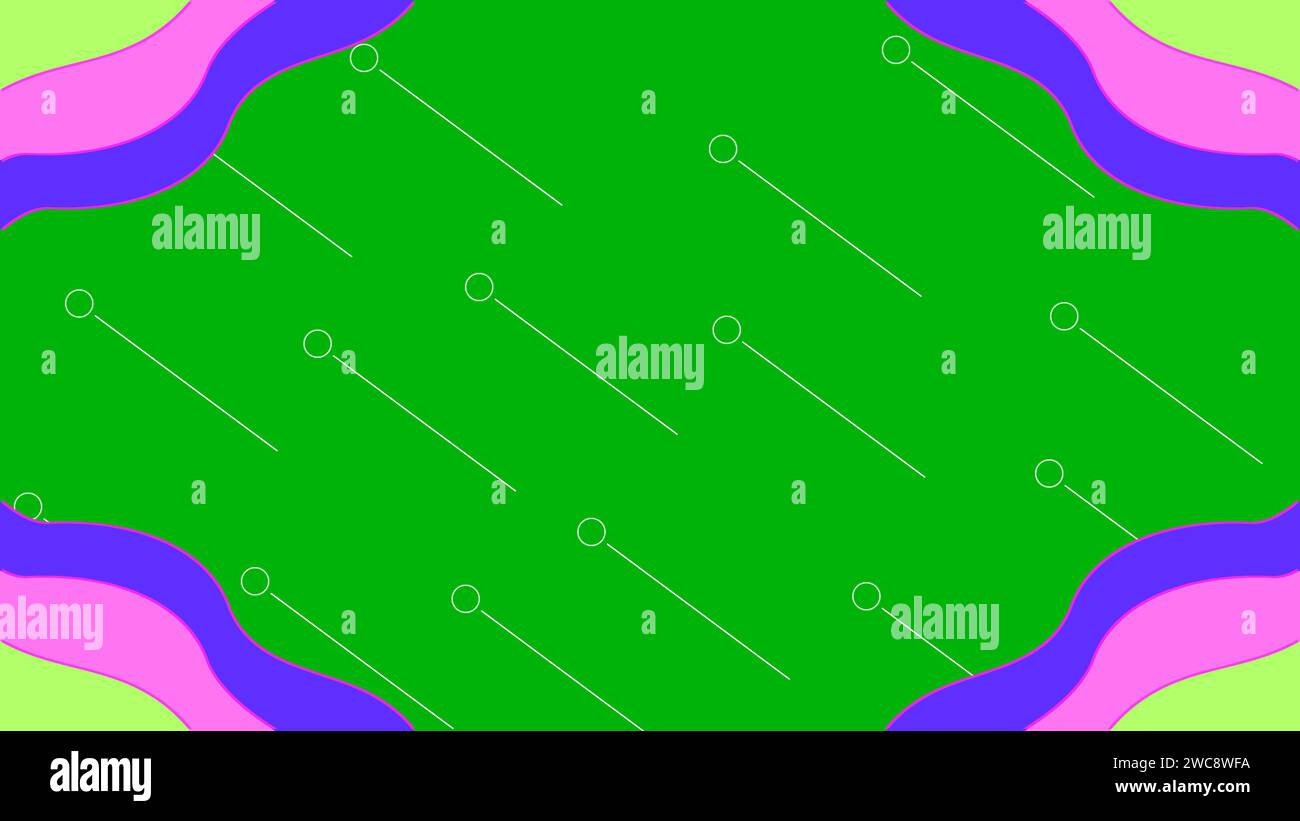 CG of green background for title movie Stock Photo - Alamy