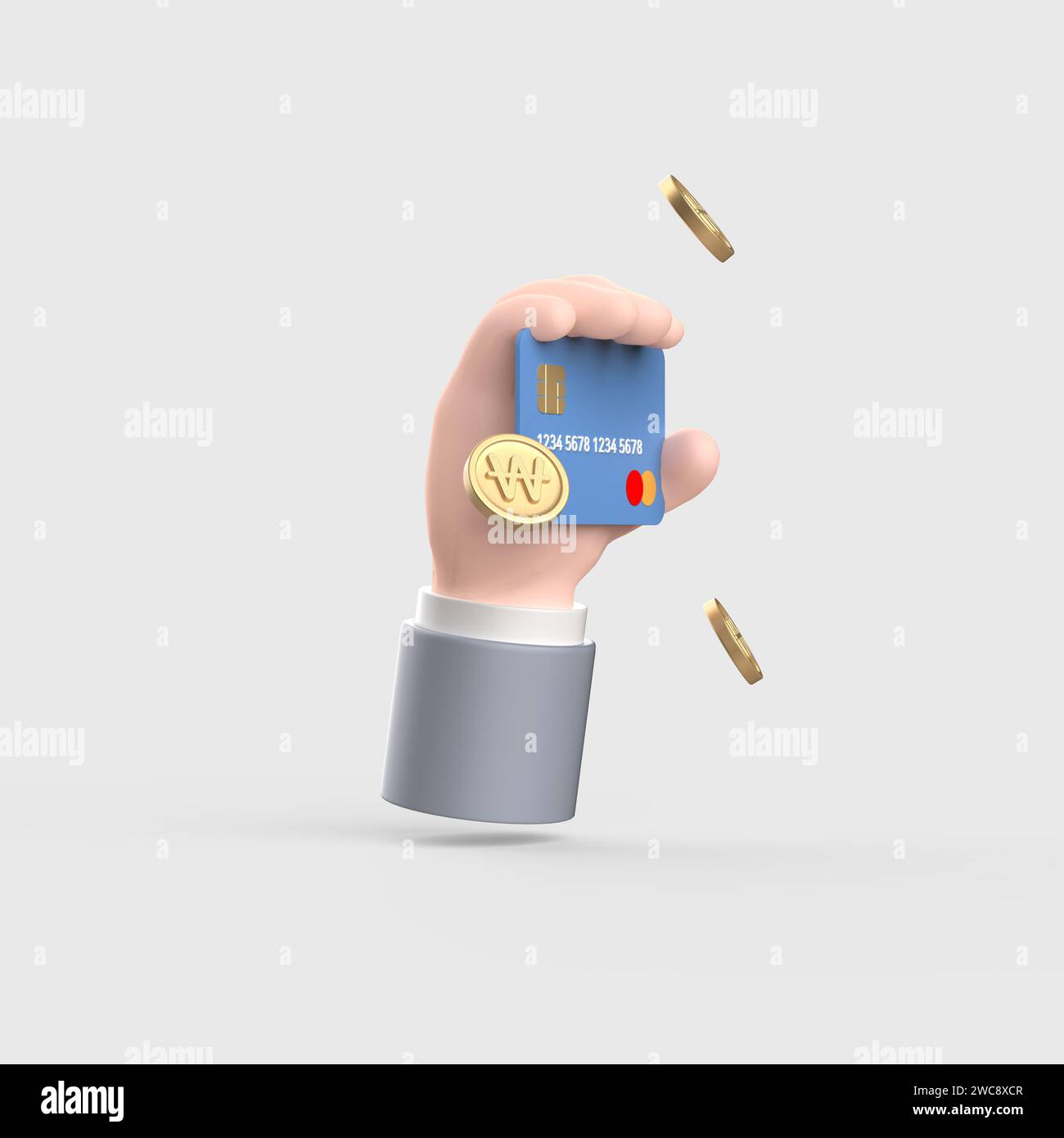 Hands credit card icon hi-res stock photography and images - Alamy