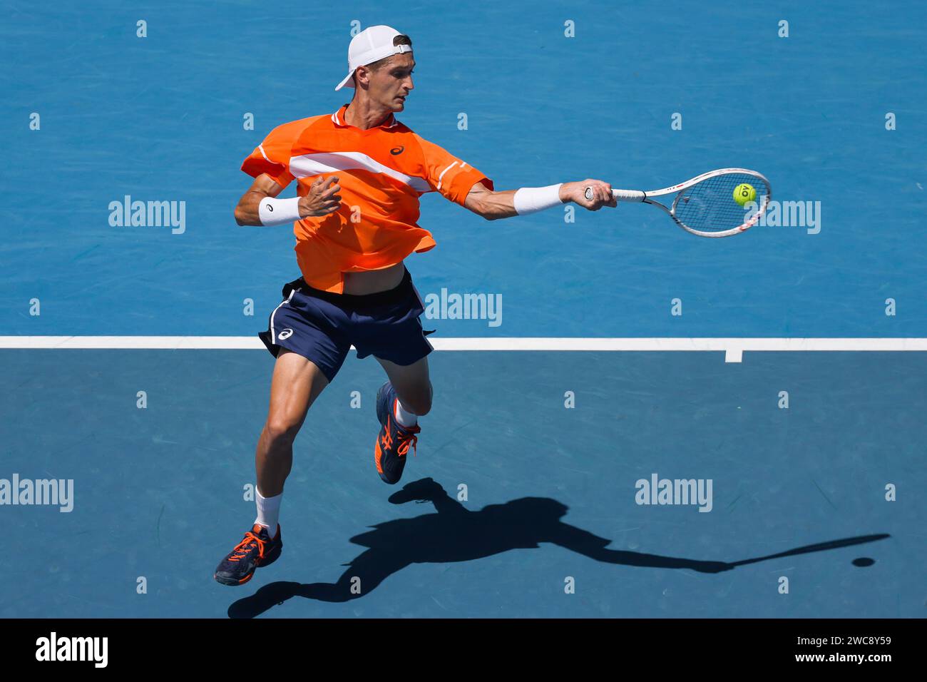 Melbourne, Australia. 15th Jan, 2024. TERENCE ATMANE of France in ...
