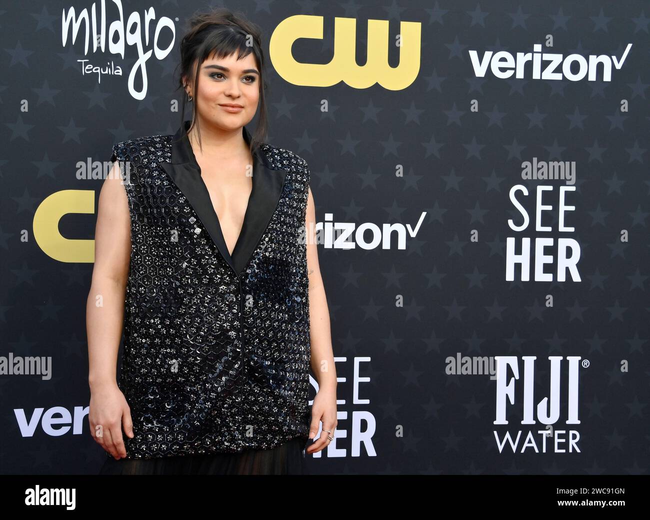 Los Angeles, United States. 14th Jan, 2024. Devery Jacobs attends the ...