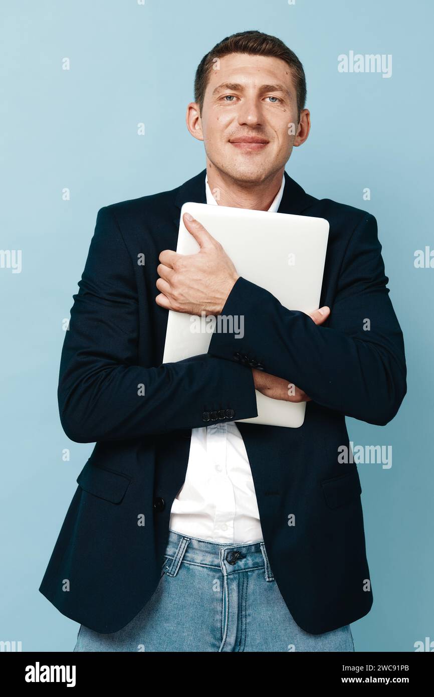 Man manager stylish guy entrepreneur suit handsome occupation job ...