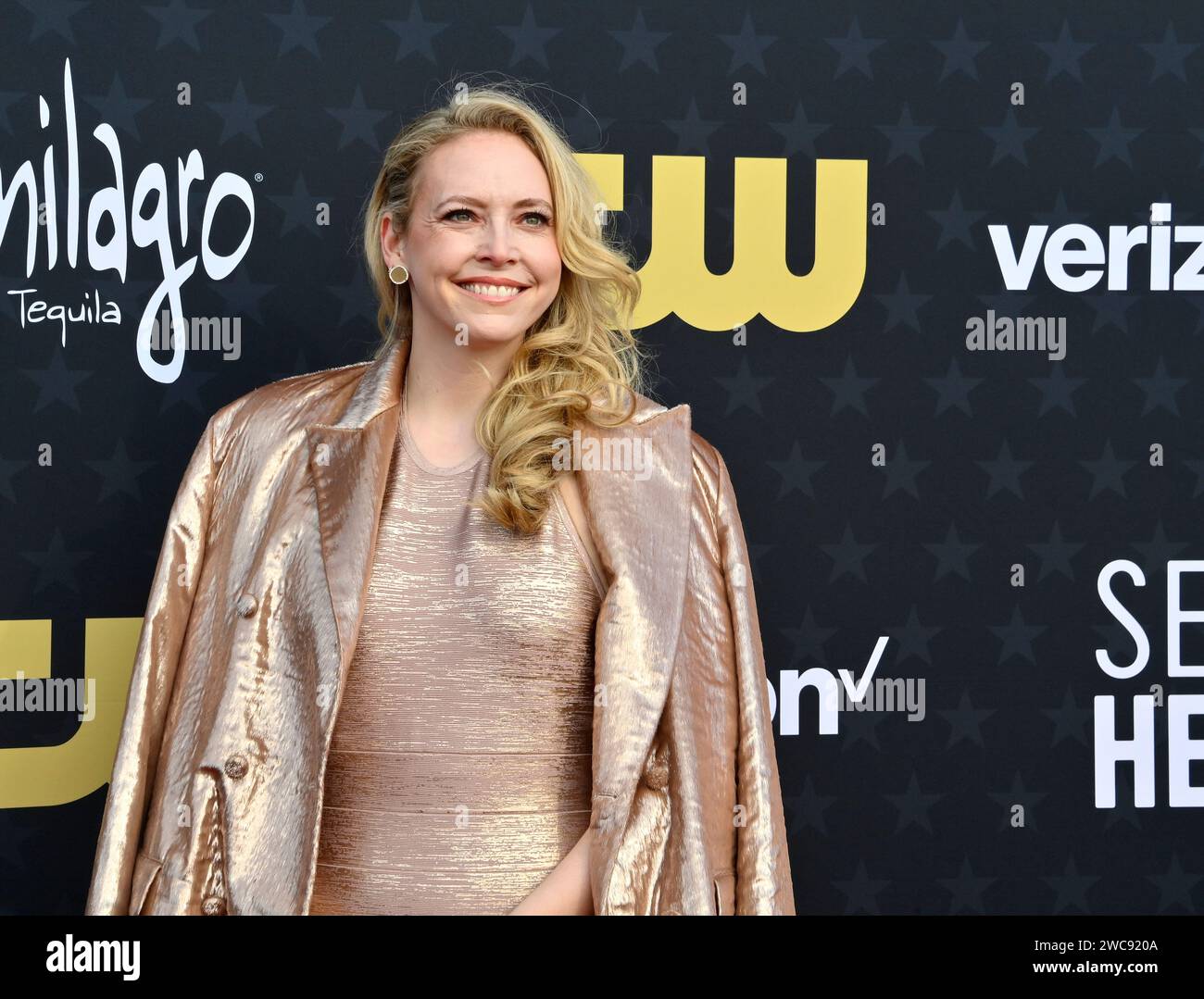 Los Angeles, United States. 14th Jan, 2024. Natalie Sandy attends the ...