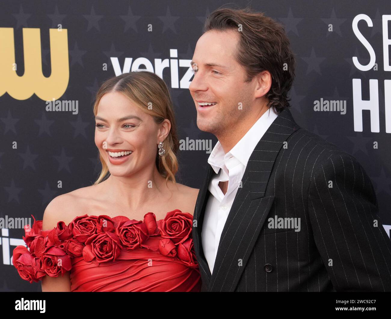 Los Angeles, USA. 06th Dec, 2022. (L-R) Margot Robbie and Tom Ackerley ...