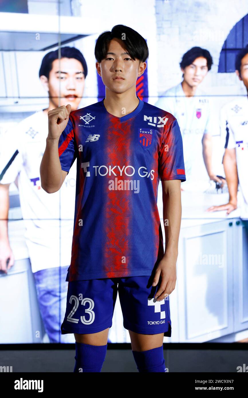Tokyo, Japan. 13th Jan, 2024. Ryunosuke Sato (FC Tokyo) Football/Soccer ...