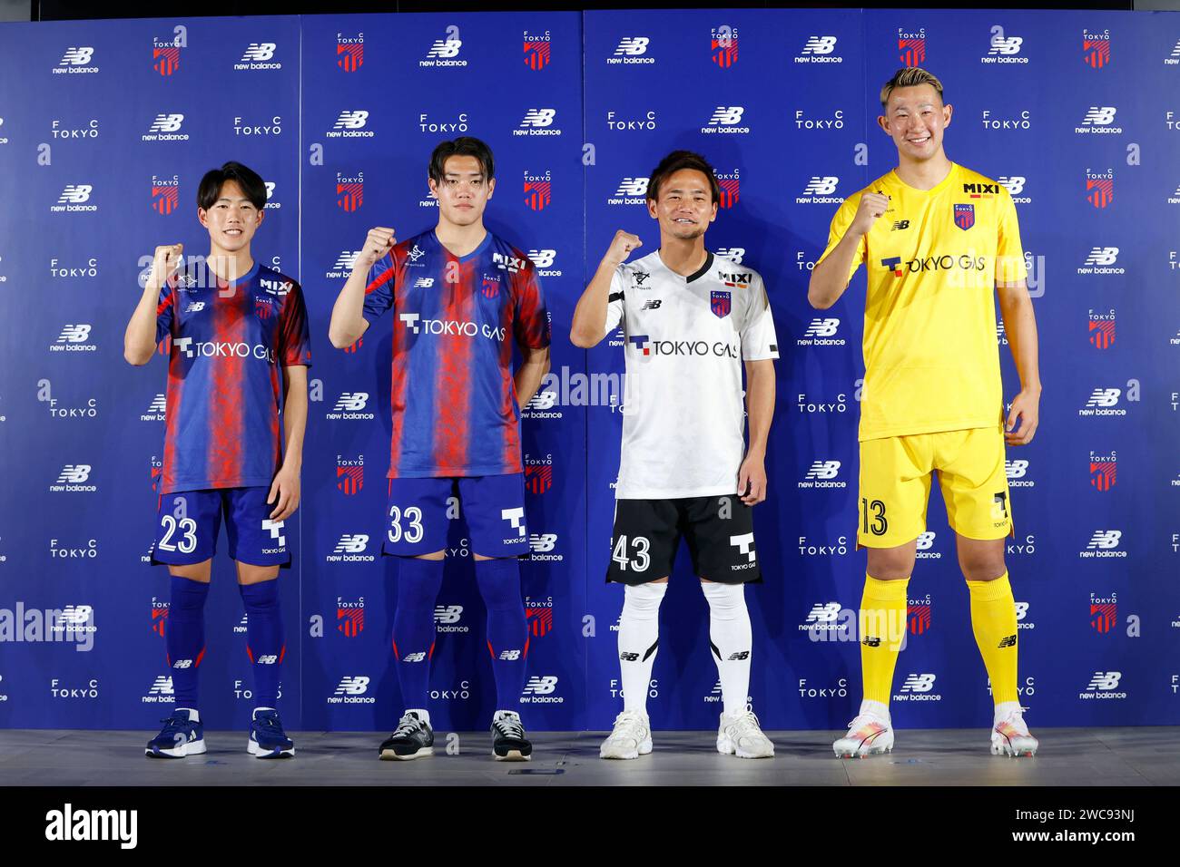 Tokyo, Japan. 13th Jan, 2024. (L to R) Ryunosuke Sato, Kota ...